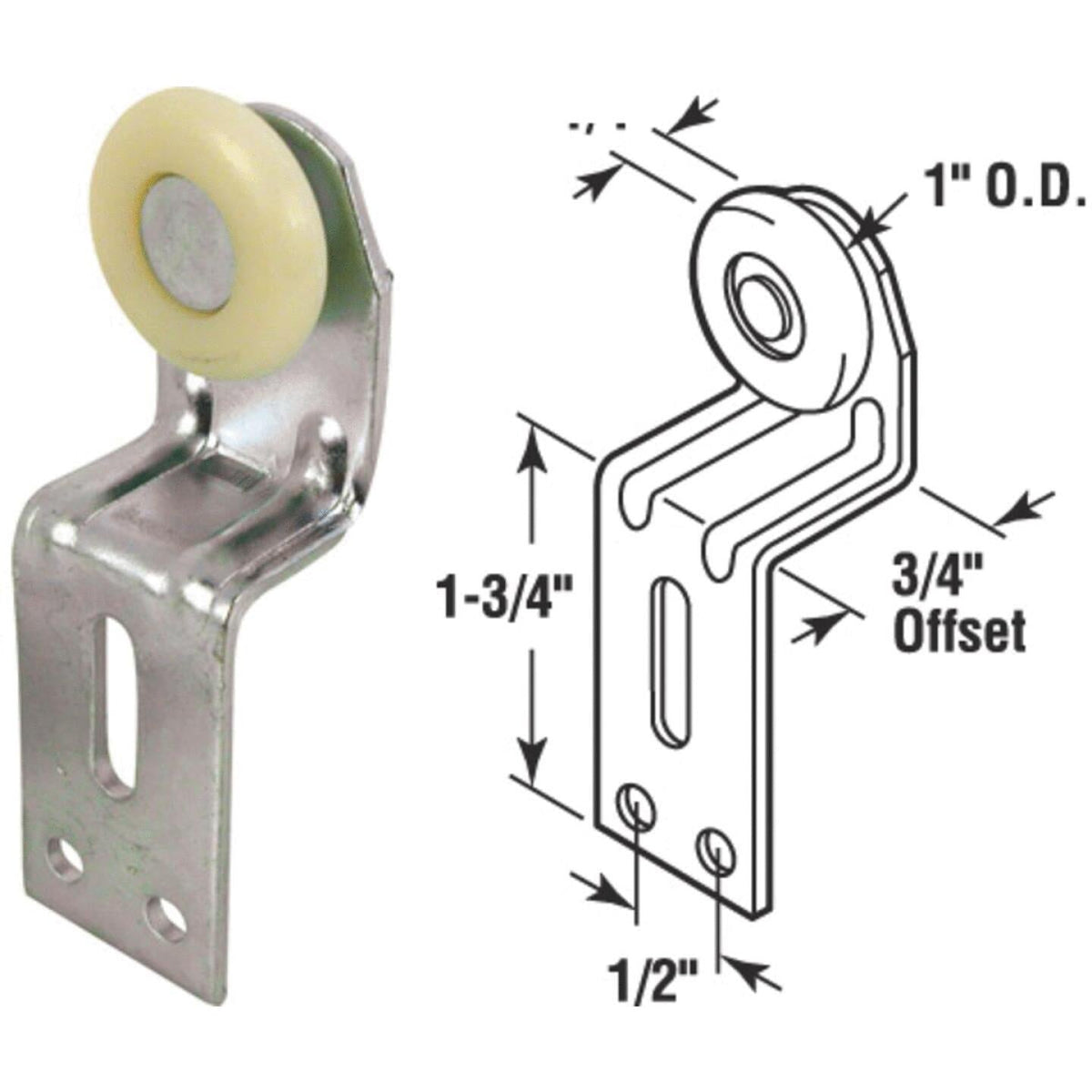 Prime-Line Wardrobe Door Roller (2-Count) - Fontana, CA - Foothill Builders Mart