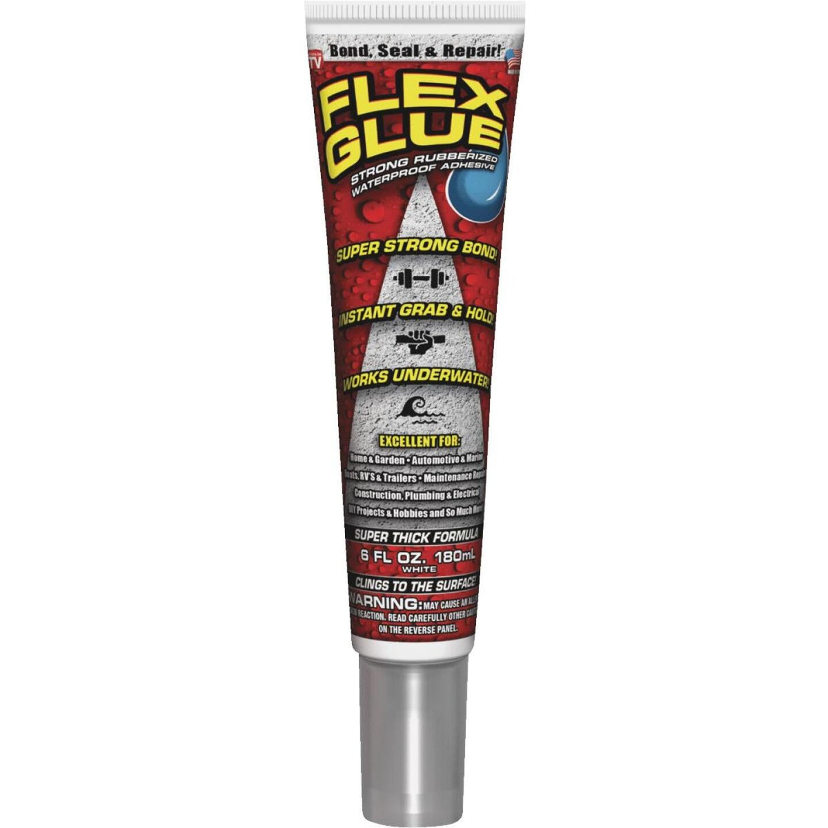 Flex Glue 6 Oz. White Multi-Purpose Adhesive - Fontana, CA - Foothill ...