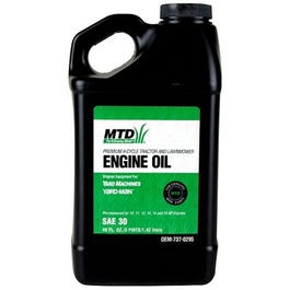 Lawn Mower Engine Oil, 4-Cycle, SAE30, 48-oz. - Fontana, CA - Foothill ...