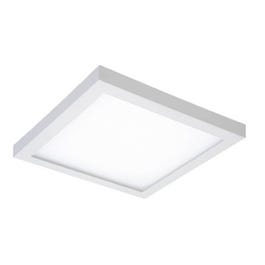 LED Retrofit Trim Kit Light Fixture, Surface-Mount, White, Square, 4-In ...